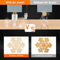 China AC 110V / 220V Laser Engraver Air Assist Pump 30L/Min Laser Air Assist Kit for sale