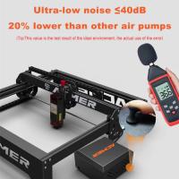 China AC 110V / 220V Laser Engraver Air Assist Pump 30L/Min Laser Air Assist Kit for sale