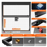 China Home Laser Engraving Cutting Machines 33W CNC Hobby Laser Cutter Aluminum for sale