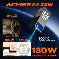 China Home Laser Engraving Cutting Machines 33W CNC Hobby Laser Cutter Aluminum for sale