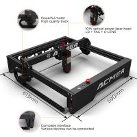 China 10W Wood Laser Cutting Machine 400x410mm Desktop CNC Laser Engraver For Wood for sale