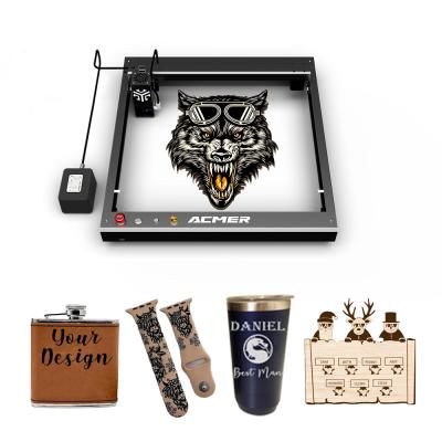 China 33W Diode Laser Engraver And Cutter Machine High Precision For Wood Leather Acrylic for sale