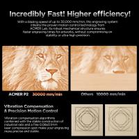 China 20W High Speed Laser Engraver Acrylic Wood Desktop Laser Cutter And Engraver for sale