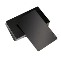 China Laser Engraved Anodized Aluminum Business Cards Portable 0.5mm - 0.8mm Thickness for sale