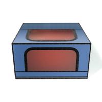 China Portable Blue Laser Engraver Enclosure Box 180V - 240V Plug 5V - 5.2V 1A for sale