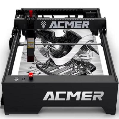 China DC 24V Power Input 10W Laser Engraver with 10000mm/min Engraving Speed and USB / APP Communication for sale