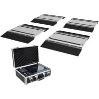 China Portable Axle Load Scales Powered By DC 12V Lithium Battery With Touch Screen Display for sale