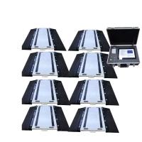 China Portable Axle Load Scales Powered By DC 12V Lithium Battery With Touch Screen Display for sale