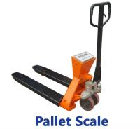 China Hand Operated Mobile Weighbridge Carrier Scale With Printer Electronic Forklift Weighing Scale for sale
