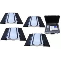 China Static Portable Vehicle Axle Weighing Truck Scale WeighBridge Weighing Scale 2 Pads for sale