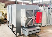 China Sealed Chamber Steel Metal Tempering Oven Trolley Type Heating Treatment Furnace 1200C 380V for sale