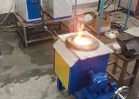 China Medium Frequency Induction Melting Furnace 110kw 50kg Steel Melting Motor Tilting for sale