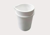 China Quartz Ceramic Melting Furnace Crucible for Aluminium 1kg to 8kg for sale