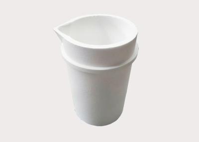 China Quartz Ceramic Melting Furnace Crucible for Aluminium 1kg to 8kg for sale