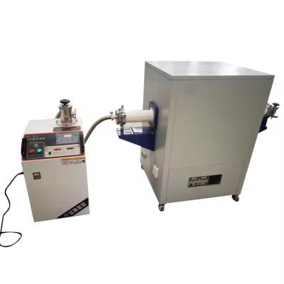 China Lab Mini Tube Furnace Vacuum Tubular Furnace 1200C Fiber Board Chamber for sale