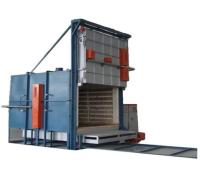 China Customized Car Bottom Furnace Industrial Kiln for Ceramics Pottery Sintering 1200°C for sale