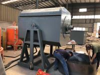 China Heat Treatment Furnace with Tiltable Rotary Drum and Resistance Heating for Uniform Steel Surface Hardening and Tempering for sale