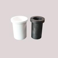 China High Temperature Small Graphite Crucible 1kg-8kg with Ceramic Shell for Metal Melting for sale