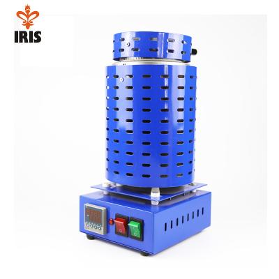 China 1.5kW Portable Mini Gold Melting Furnace 1150C for Jewelry Casting for sale