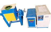 China 40kg Aluminum Melting Furnace Electric Crucible for Brass Copper 15-160kW for sale