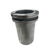 China 8kg 124mm High Temperature Clay Graphite Crucible for Metal Melting Furnace for sale