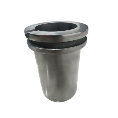 China 8kg 124mm High Temperature Clay Graphite Crucible for Metal Melting Furnace for sale