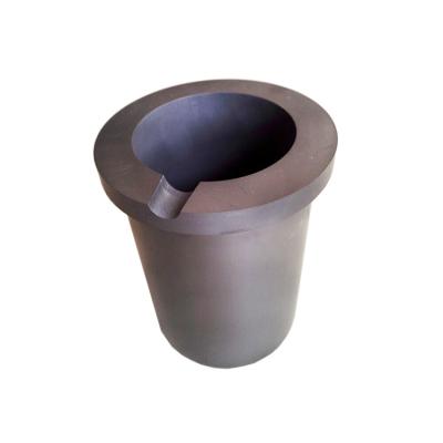 China Dia 84mm Graphite Crucible 4kg High Thermal Conductivity for Metal Casting for sale