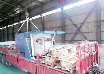 China 300kw IGBT Scrap Metal Melting Furnace 350kg Capacity Industrial Induction Smelter for sale