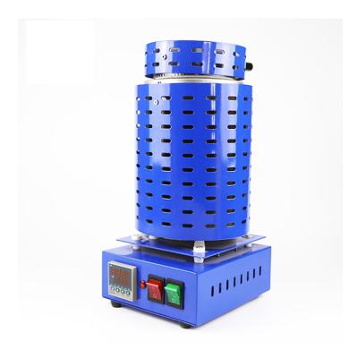 China 1150C Digital Mini Gold Melting Furnace 2kg Graphite Crucible 1500W 220V for sale