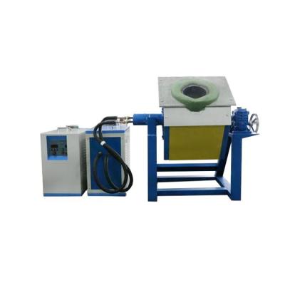 China 100kg Digital Gold Melting Induction Furnace Energy Saving IGBT 80kw for sale