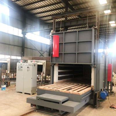 China Trolley Type Resistance Heating Furnace For Screws Nuts for sale