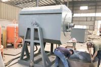 China 100kg/h Drum Type Resistance Heating Furnace 950C High Temp Furnace for Nail Hardening for sale