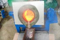 China Electric Induction Heating 110kw IGBT Induction Furnace for sale