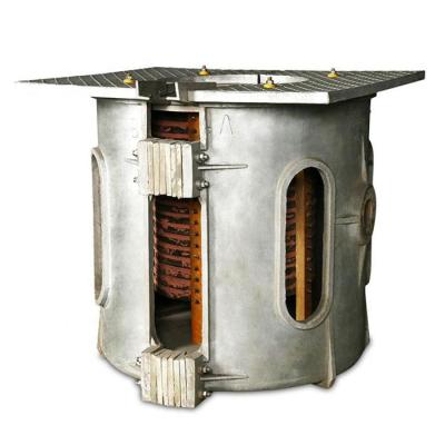 China Industrial 250kg Medium Frequency Induction Furnace for Non Ferrous Metal Smelting 1800C for sale