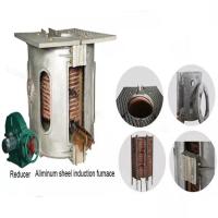 China 500kg 350kw Electric Copper Scrap Melting Furnace Non Ferrous Metal Induction Melter for sale