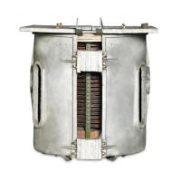 China Water Cooling Industrial Melting Furnace 1800 Degree 500kg Steel Scrap Melting Furnace for sale