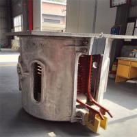 China 350kw Industrial Metal Melting Furnace 500kg Capacity Water Cooling Induction Smelter for sale