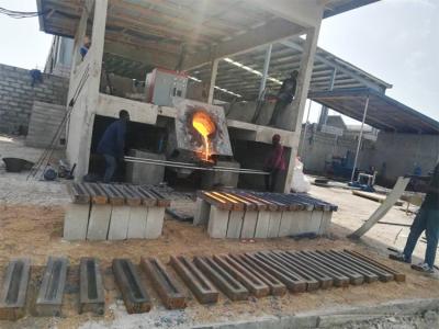 China 250kg 250kw Water Cooling Scrap Steel Melting Induction Furnace 380V for sale