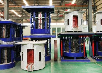 China 500kg 400kw Medium Frequency Induction Melting Furnace for Copper Iron Aluminum for sale