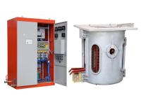 China 100kg 100kw Cast Iron Aluminum Induction Melting Furnace 380V 1650C for sale