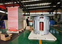 China Tilting Scrap Aluminium Melting Furnace 500kg 400kw Industrial Metal Smelter for sale