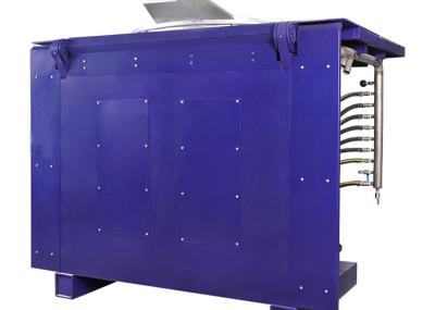 China 1 Ton Coreless Induction Melting Furnace 300KW 1800C for Copper Cast Iron Steel for sale