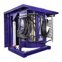 China Tilting Induction Melting Furnace 300KW to 4500KW for Copper and Aluminum Scrap for sale