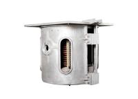 China 750kg Industrial Metal Melting Furnace Medium Frequency Induction 380V Aluminum Copper Brass for sale