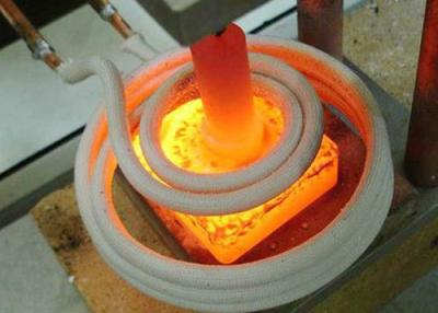 China High Frequency Induction Forging Furnace 15kW 25kW Portable Steel Bar Heater Industrial Metal Melting for sale