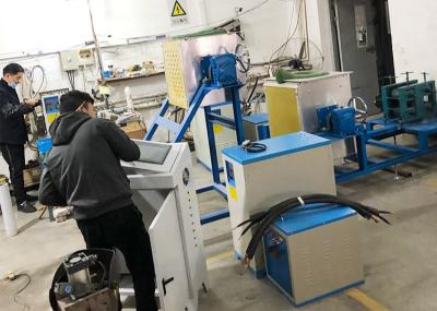 China 110KW Copper Horizontal Continuous Casting Machine for 8mm Rod and 8x40mm Bar for sale