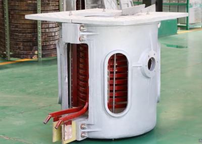 China 1000kg Industrial Induction Metal Melting Furnace 800kW 660V Iron Melting for sale