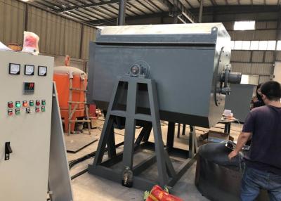 China 150kg Resistance Heating Drum Furnace Quenching Hardening Furnace for Screws 380V 45kW for sale
