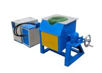 China 45kw Medium Frequency IGBT Precious Metal Melting Furnace 1500C Silver Gold Copper for sale