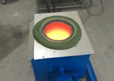China IGBT Medium Frequency Induction Melting Furnace 150kg Copper 110kw Electric Motor Tilting for sale